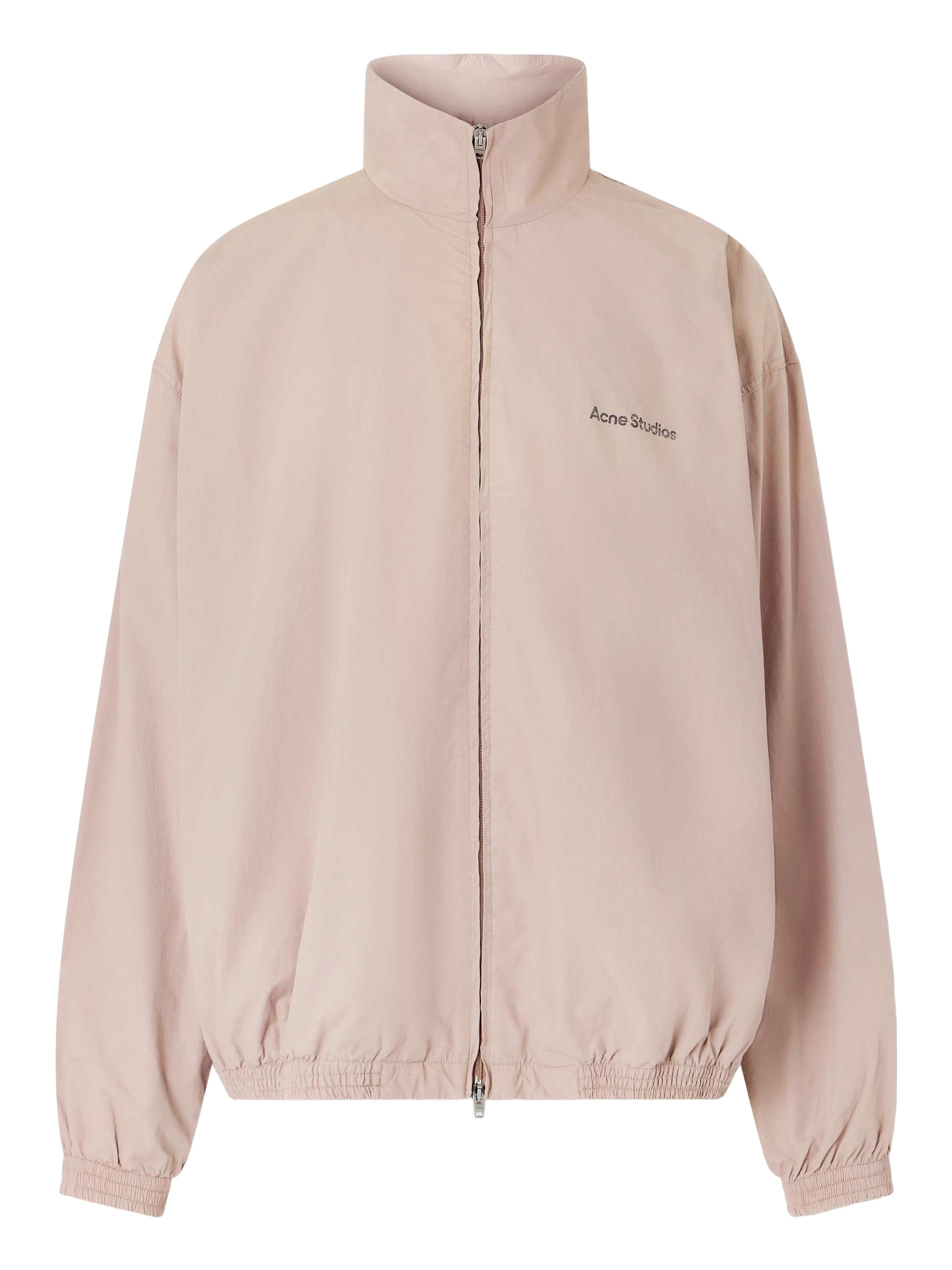 ACNE STUDIOS Acne Studios Olando Logo-Print Cotton-Poplin Track Jacket