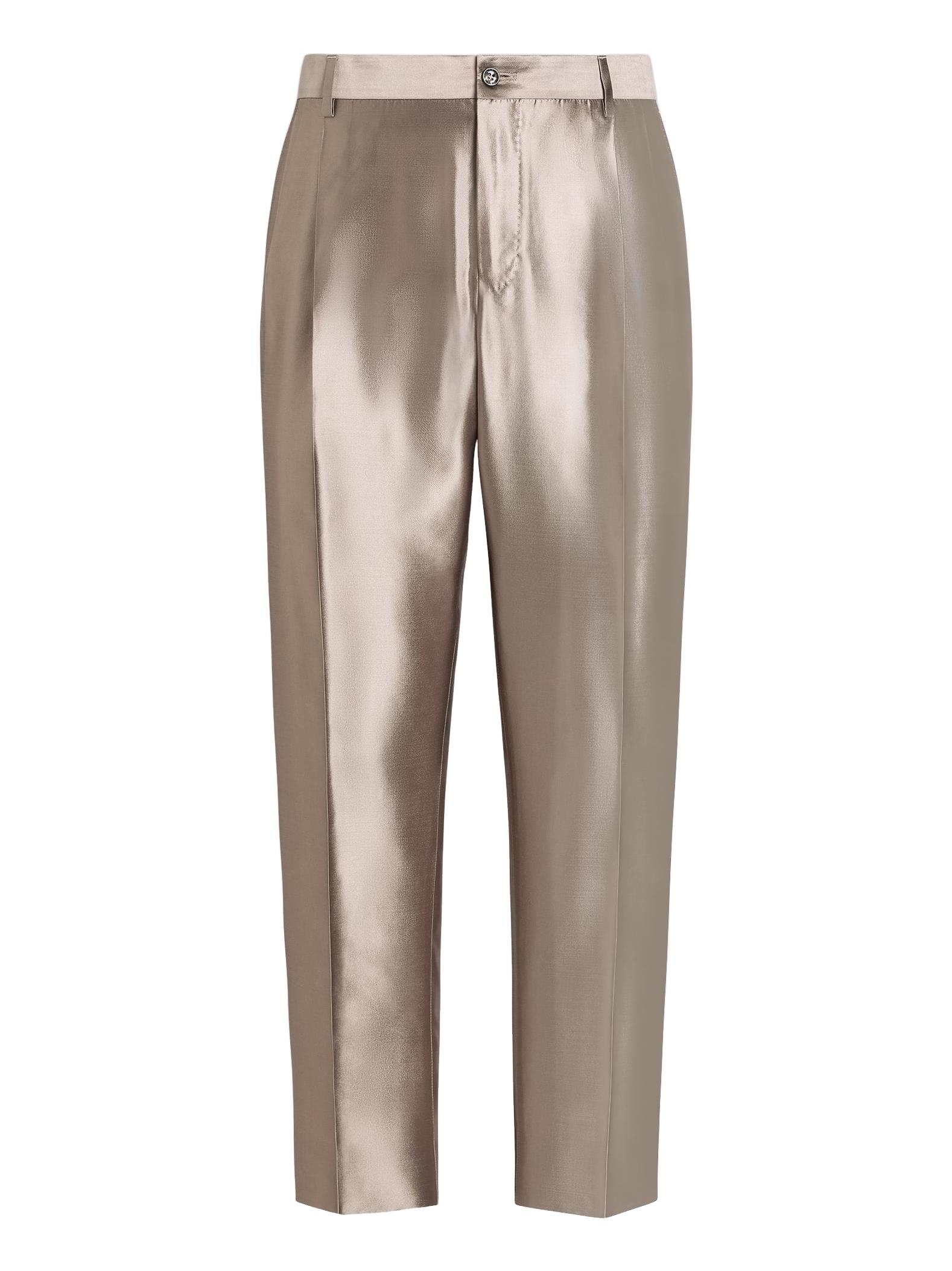 DOLCE & GABBANA Dolce & Gabbana Silk Shantung Trousers