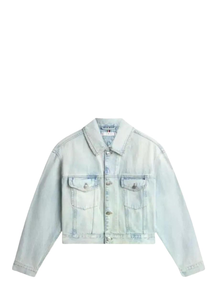 TOMMY HILFIGER Drawstring-Fastening Wide Leg Jeans