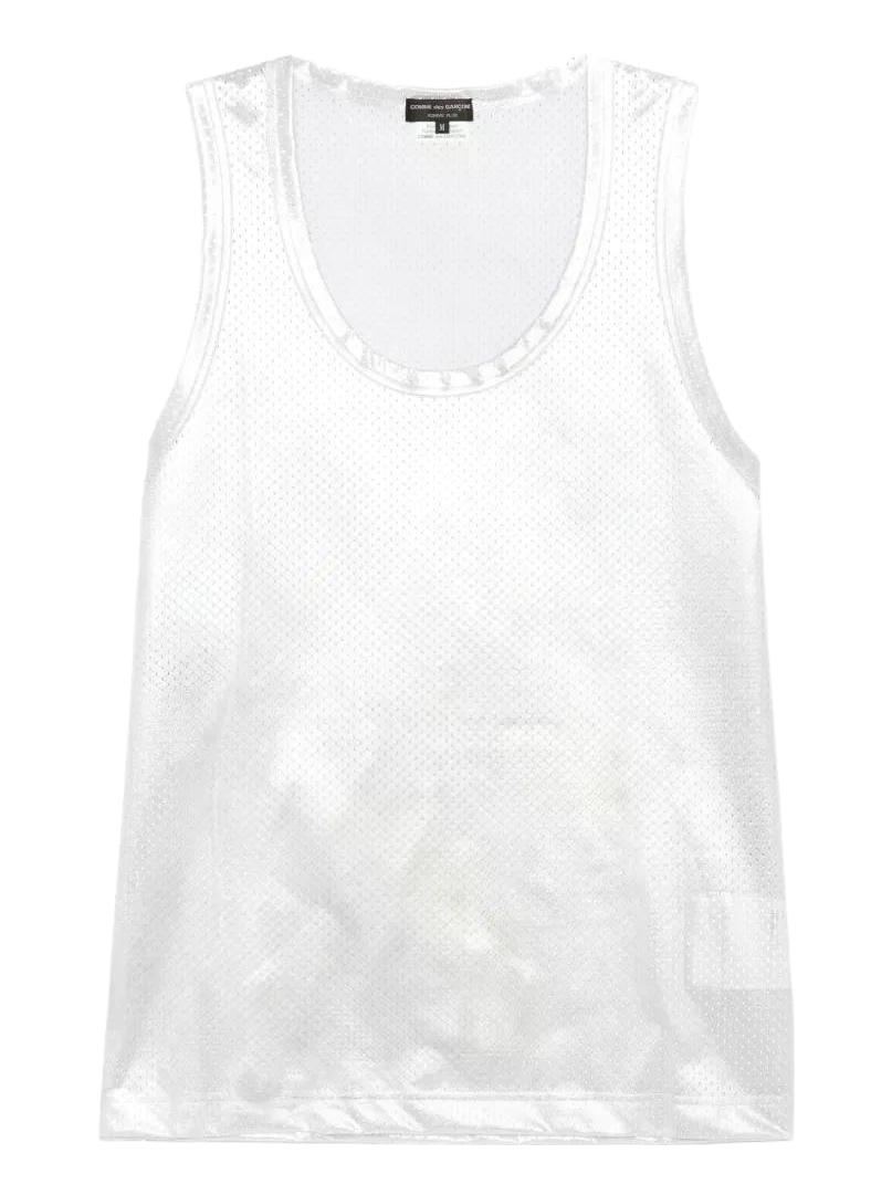 COMME DES GARÇONS Comme des Garçons Homme Plus Perforated Metallic Vest