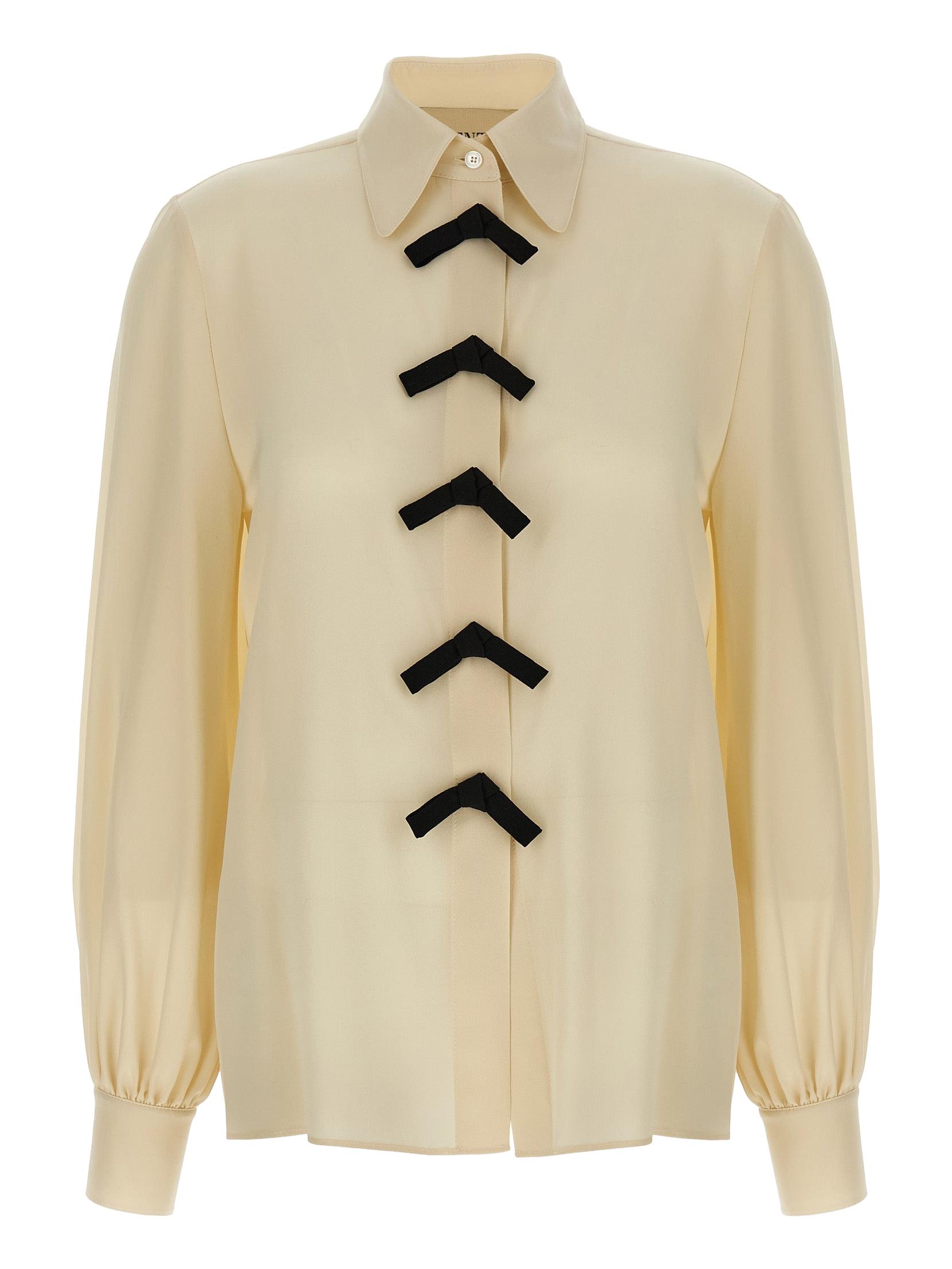 VALENTINO Silk Embroidered Shirt
