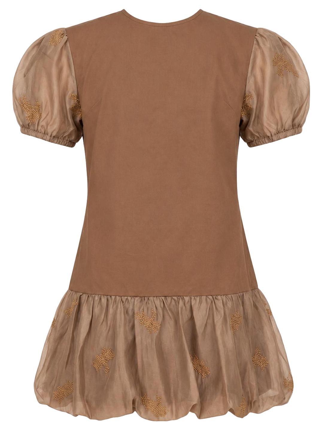 LAYERED WITH LOVE Lizzie Broderie Anglaise Minidress