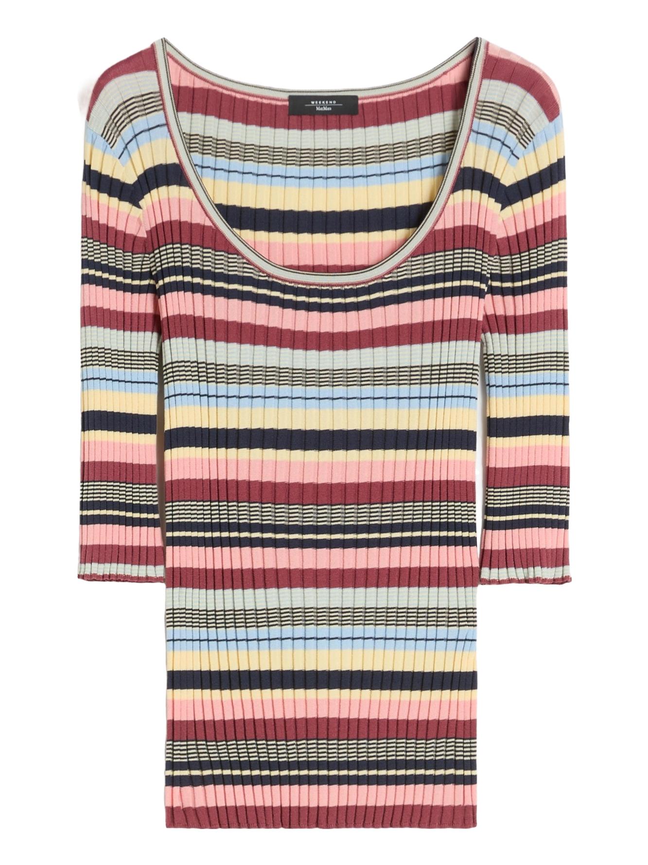 LA DOUBLEJ La Double J Veneziana Striped Shorts