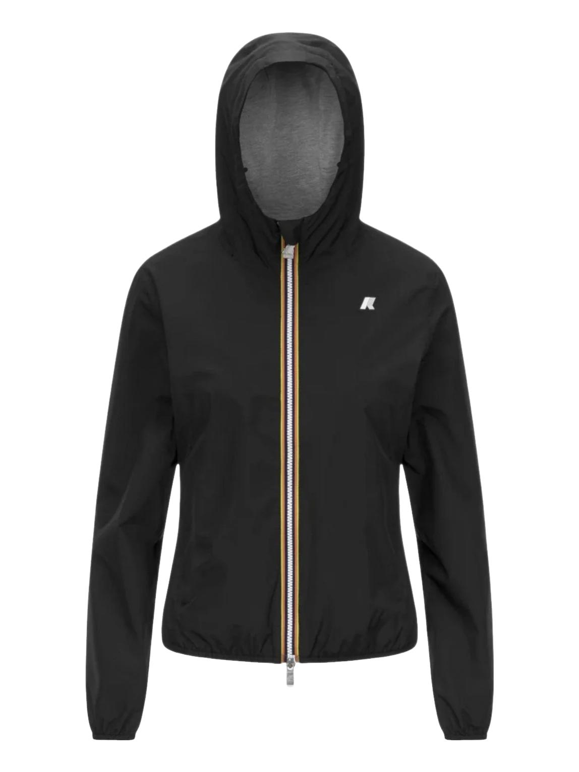 K-WAY K-Way Cropped Hooded Jacket
