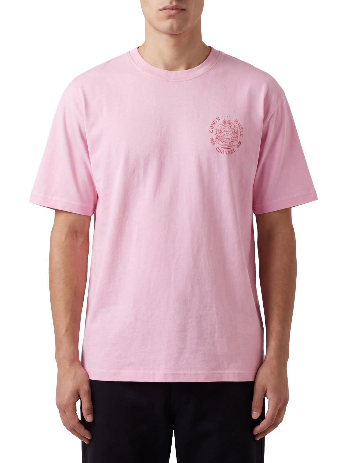 EDWIN printed cotton t-shirt