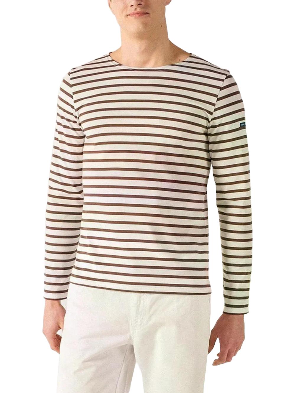 SAINT JAMES Saint James Minquiers Striped Long-Sleeve T-shirt