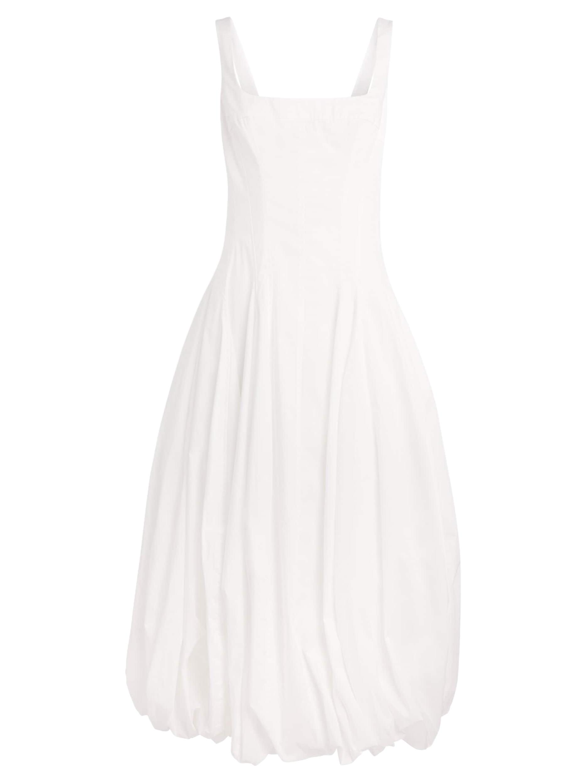 AZEEZA Azeeza Rachel Poplin Empire Midi Dress