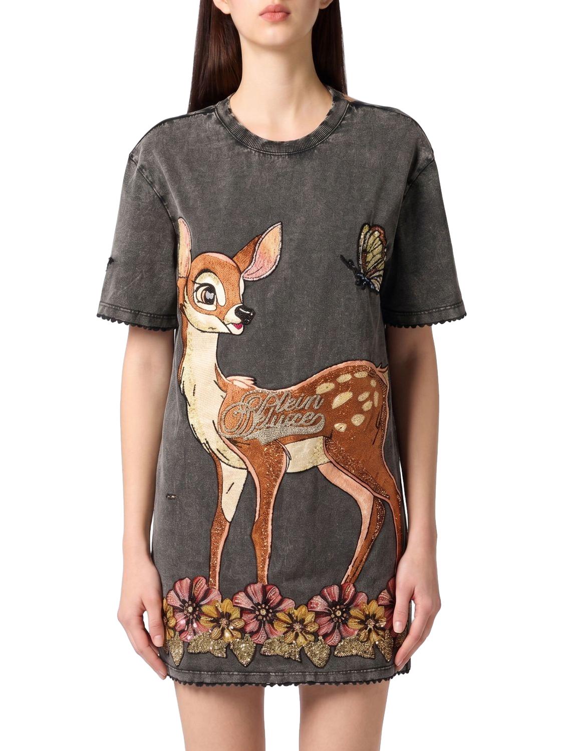 PHILIPP PLEIN Philipp Plein Printed Cotton Crew Neck T-Shirt