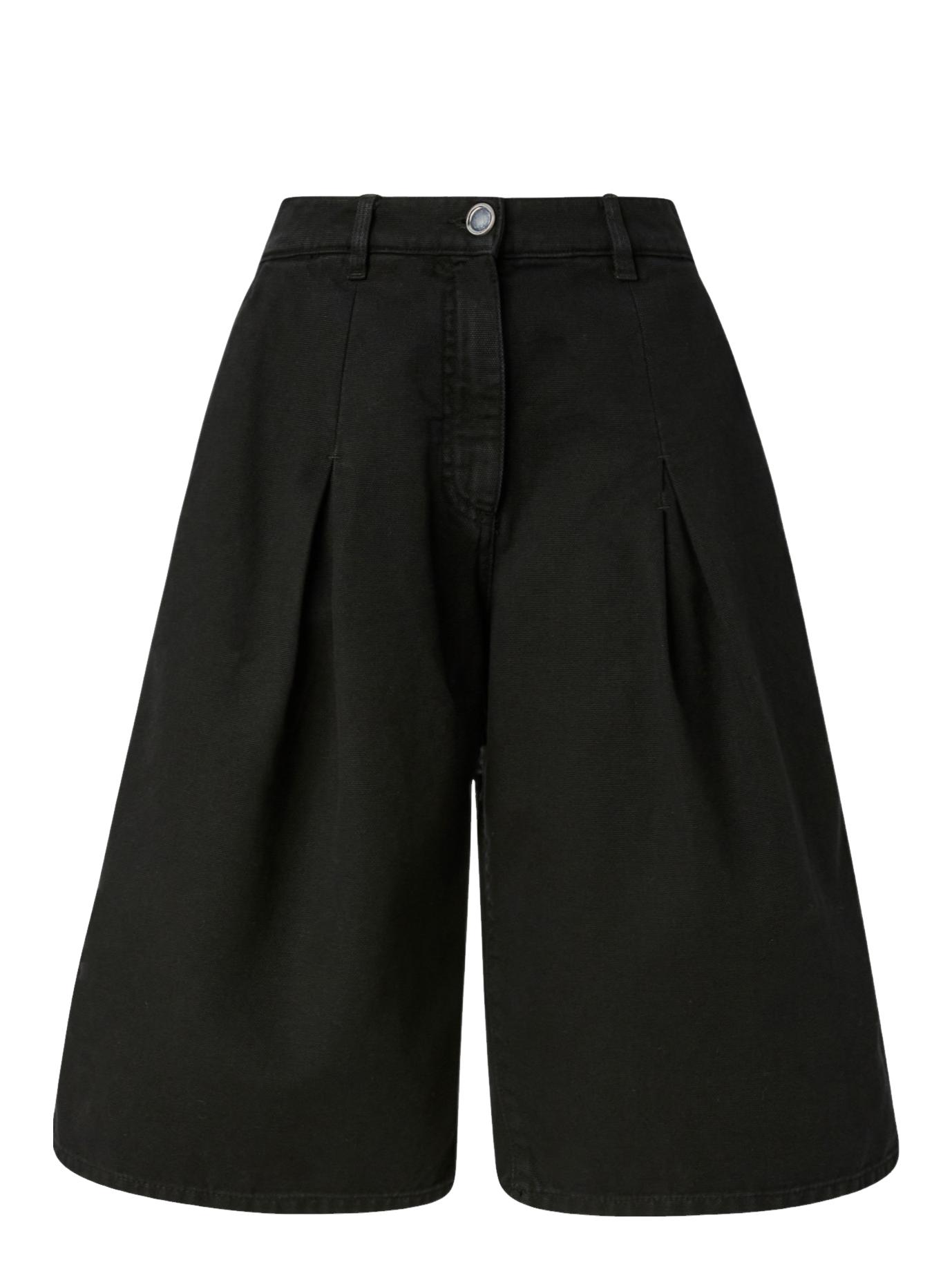 PINKO Pinko Wide-Leg Bermuda Shorts with High Waist and Pleats