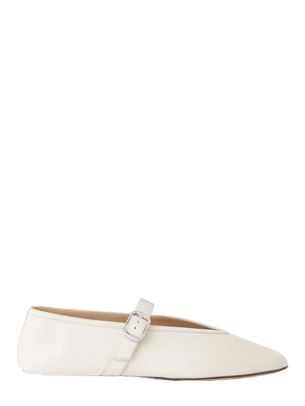 LE MONDE BERYL Le Monde Beryl Stella Leather Mary Jane Ballet Flats