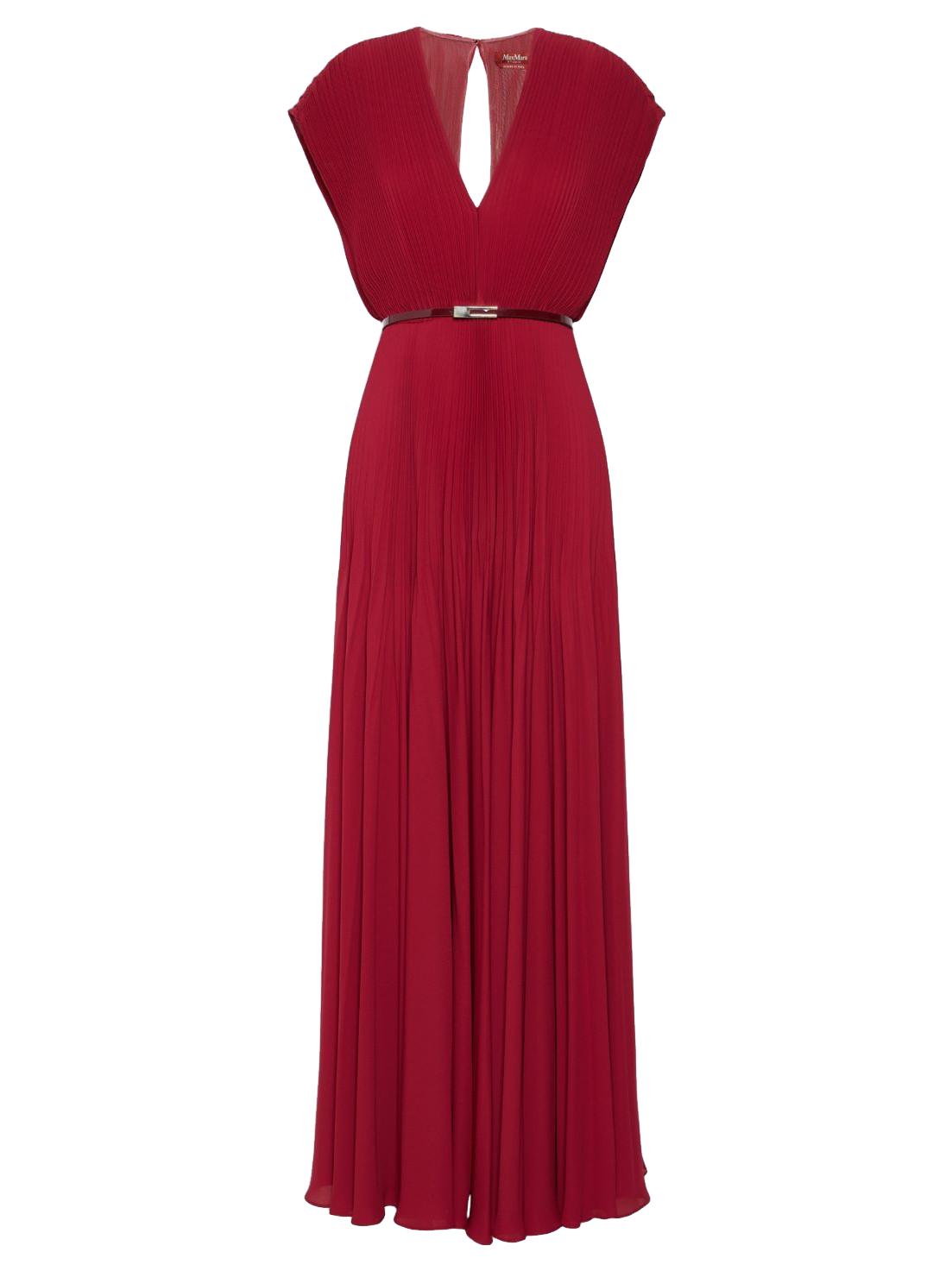 MAX MARA Max Mara Long Sable Georgette Dress
