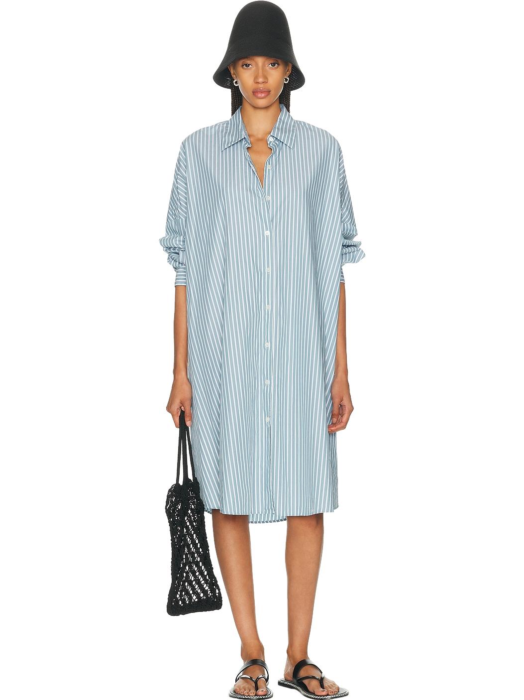 DRIES VAN NOTEN Dries Van Noten Dasia Stripe Shirt Dress