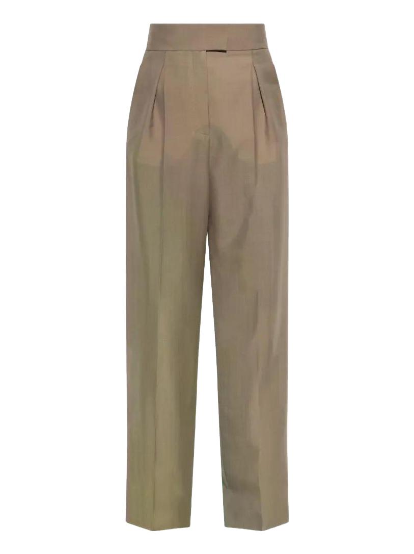 VALENTINO Valentino Garavani Pleated Wide-Leg Trousers