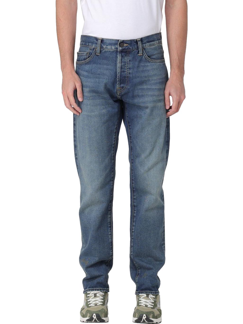 CARHARTT WORK IN PROGRESS Carhartt WIP Blue Stretch Denim Skinny Jeans