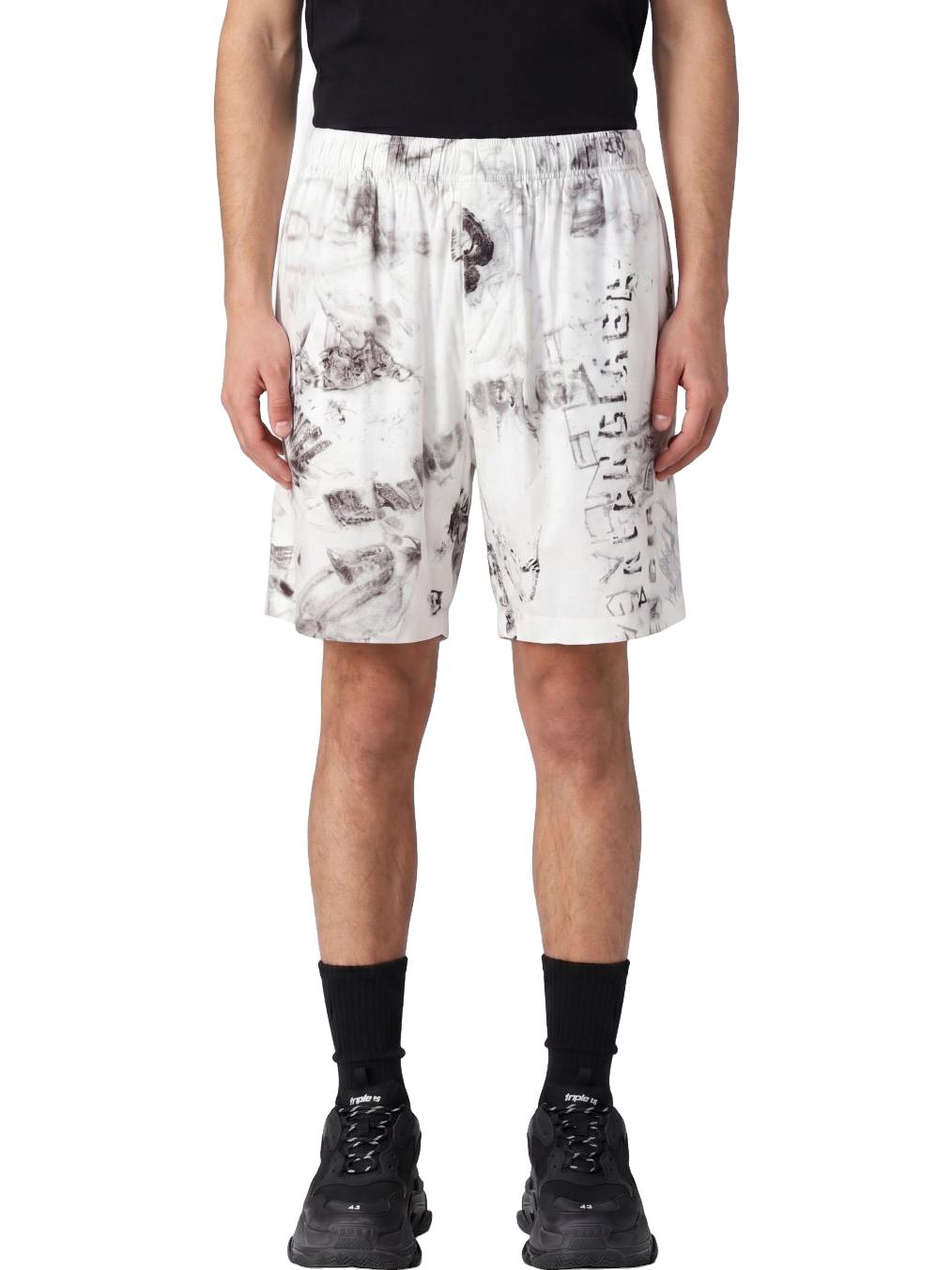 BALENCIAGA Balenciaga Printed Shorts