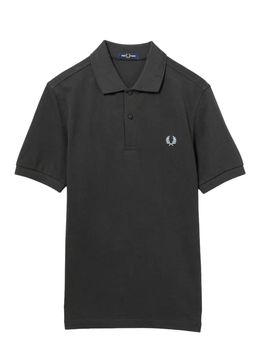 FRED PERRY logo-embroidered polo shirt