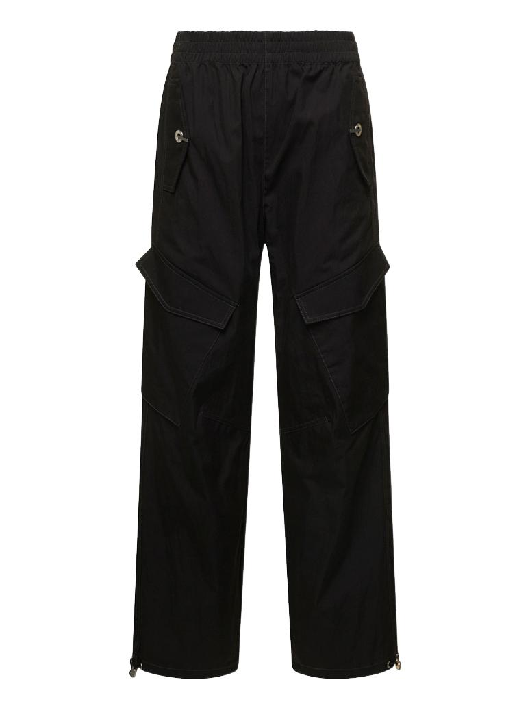 DION LEE Dion Lee Straight-Leg Cargo Trousers with Logo Tooling