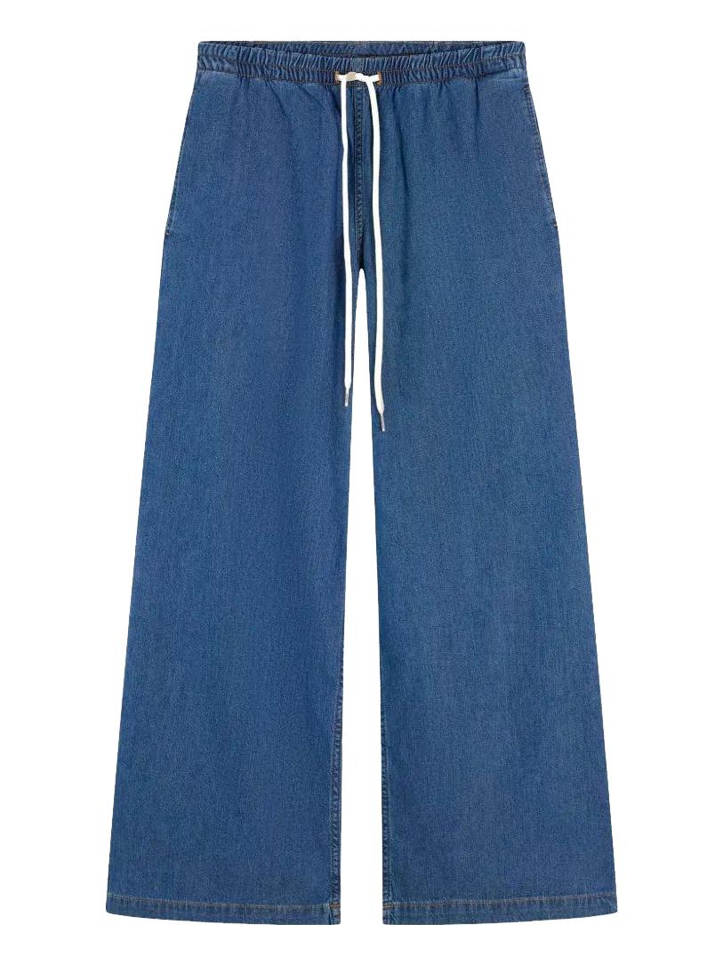 TOMMY HILFIGER Tommy Hilfiger Drawstring Wide-Leg Jeans