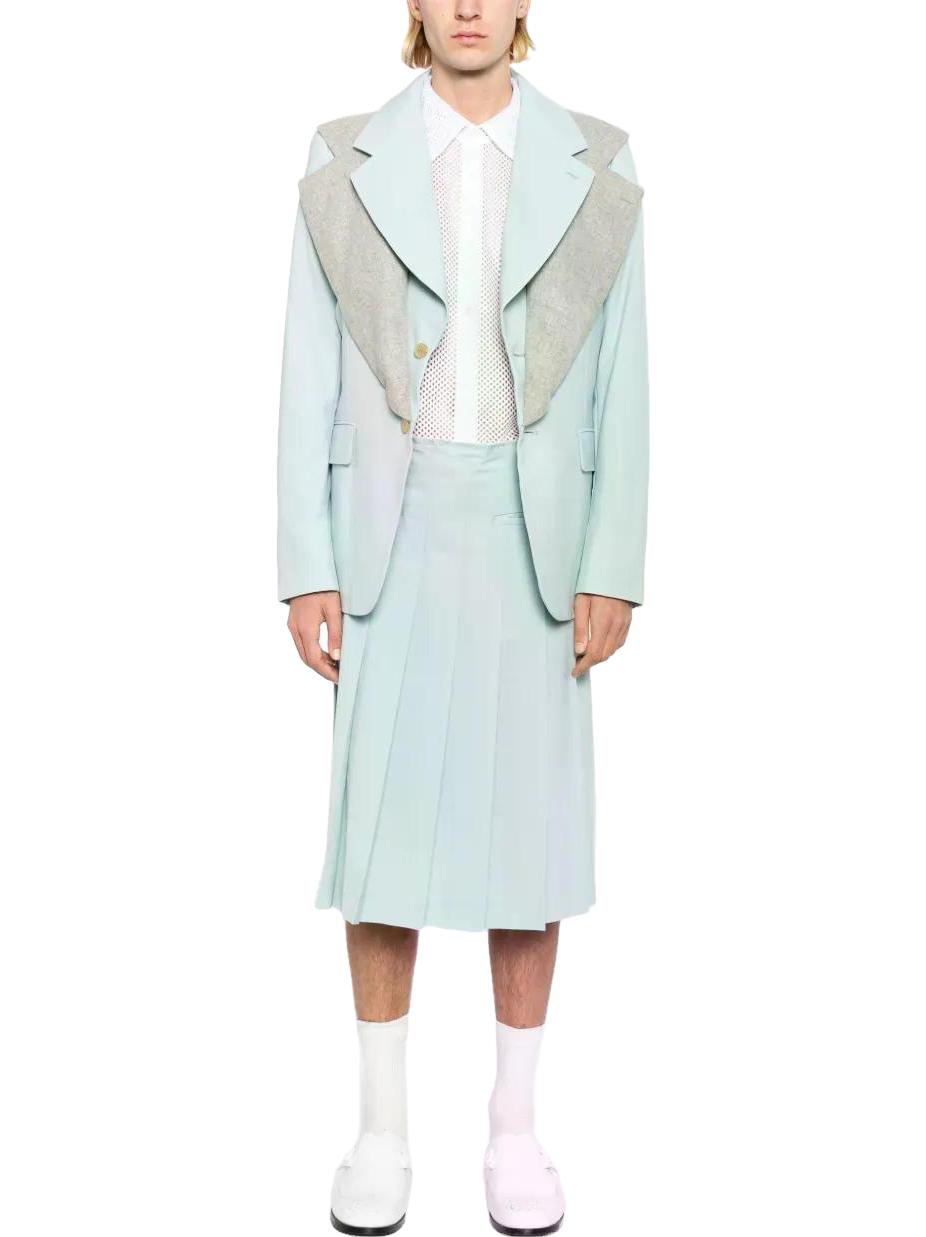 COMME DES GARÇONS Pleated Suspender Skirt