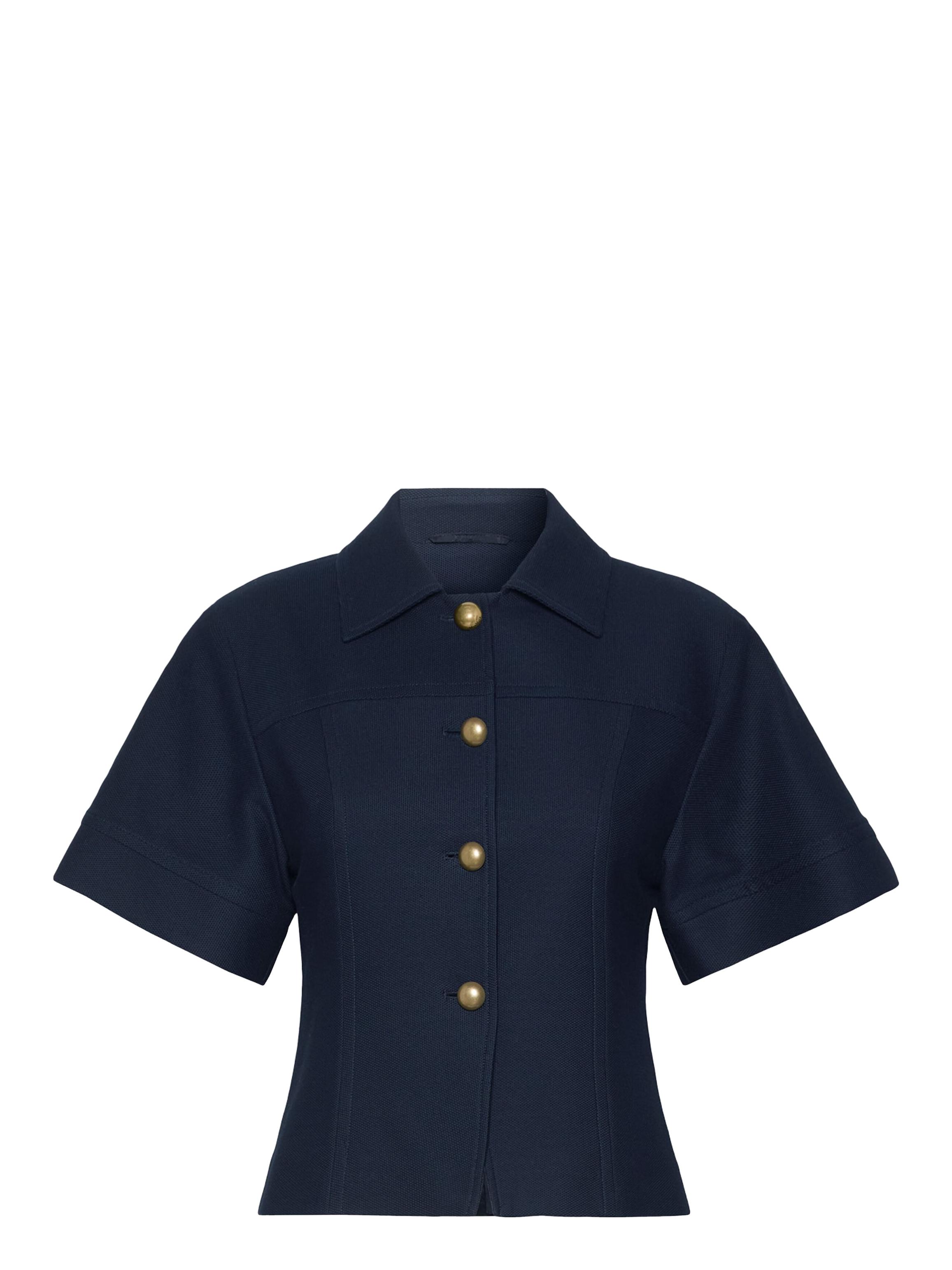 MAX MARA Max Mara Cotton Slim-Fit Short Sleeve Jacket