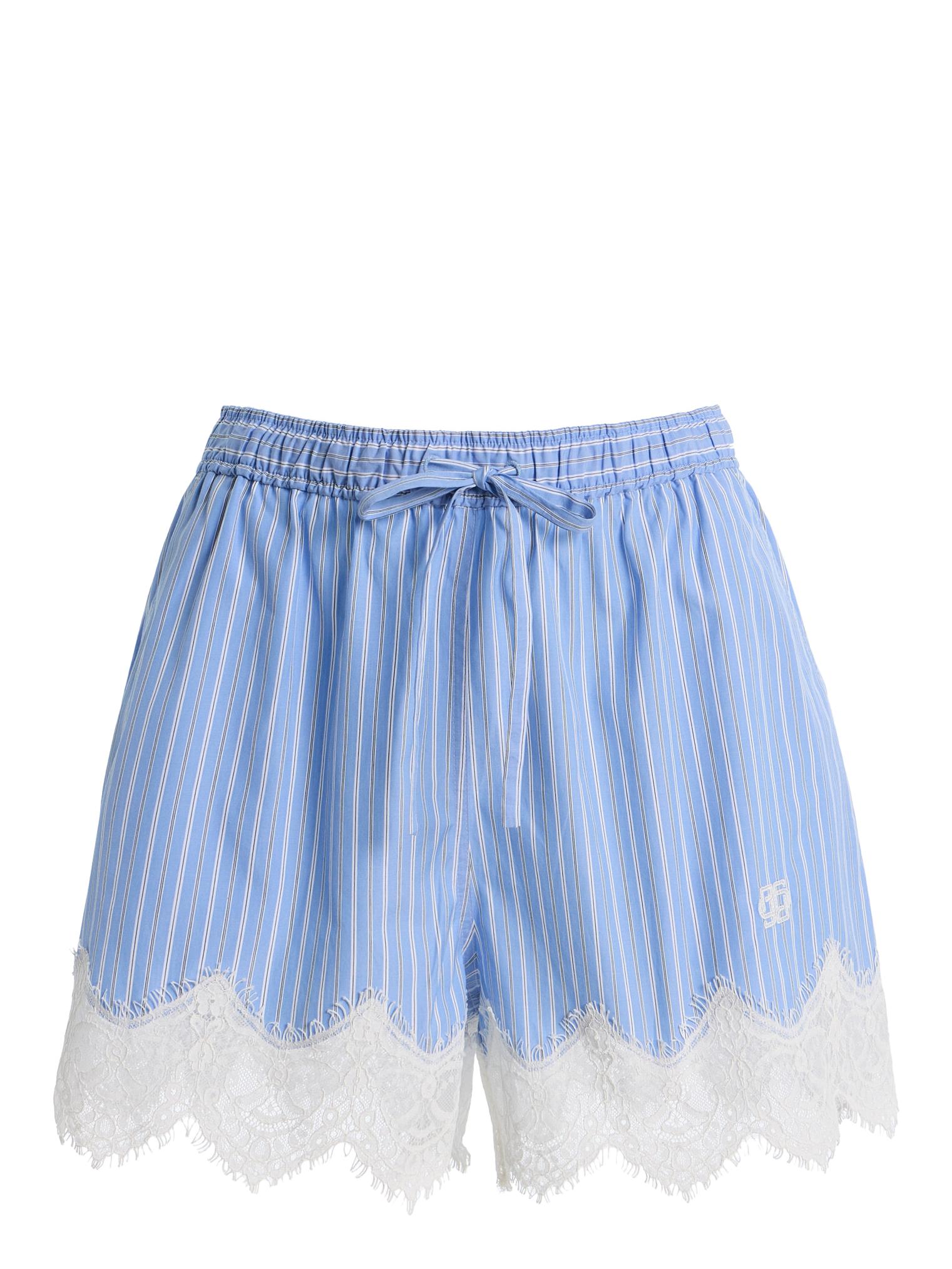 PATOU Patou Bengal Stripe Cropped Shirt