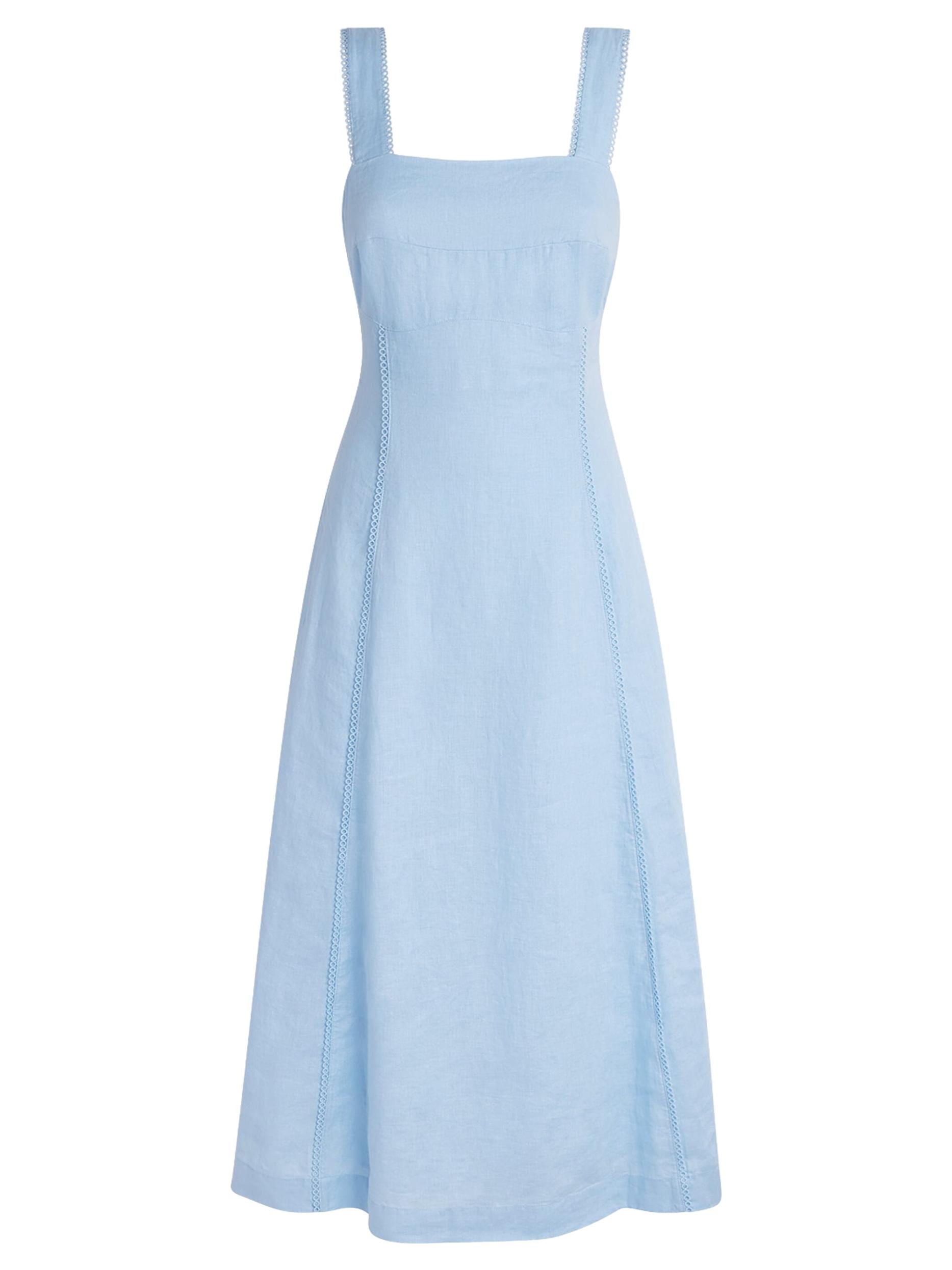 FREE PEOPLE Miko Denim Midi Dress