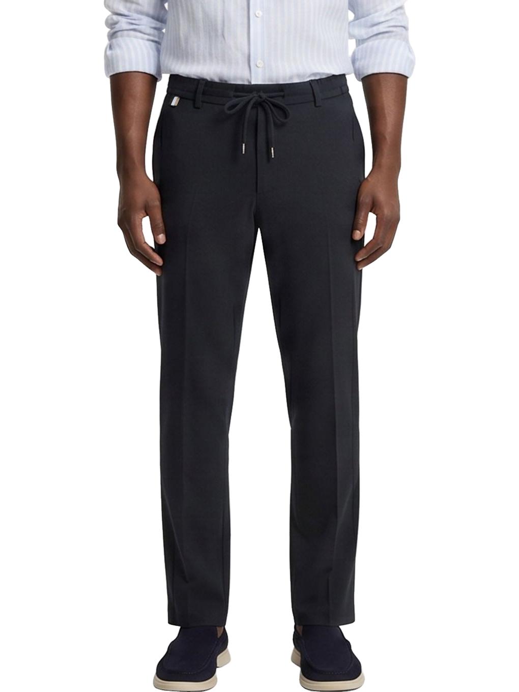 BOSS BOSS Slim Fit Linen Blend Chino Trousers