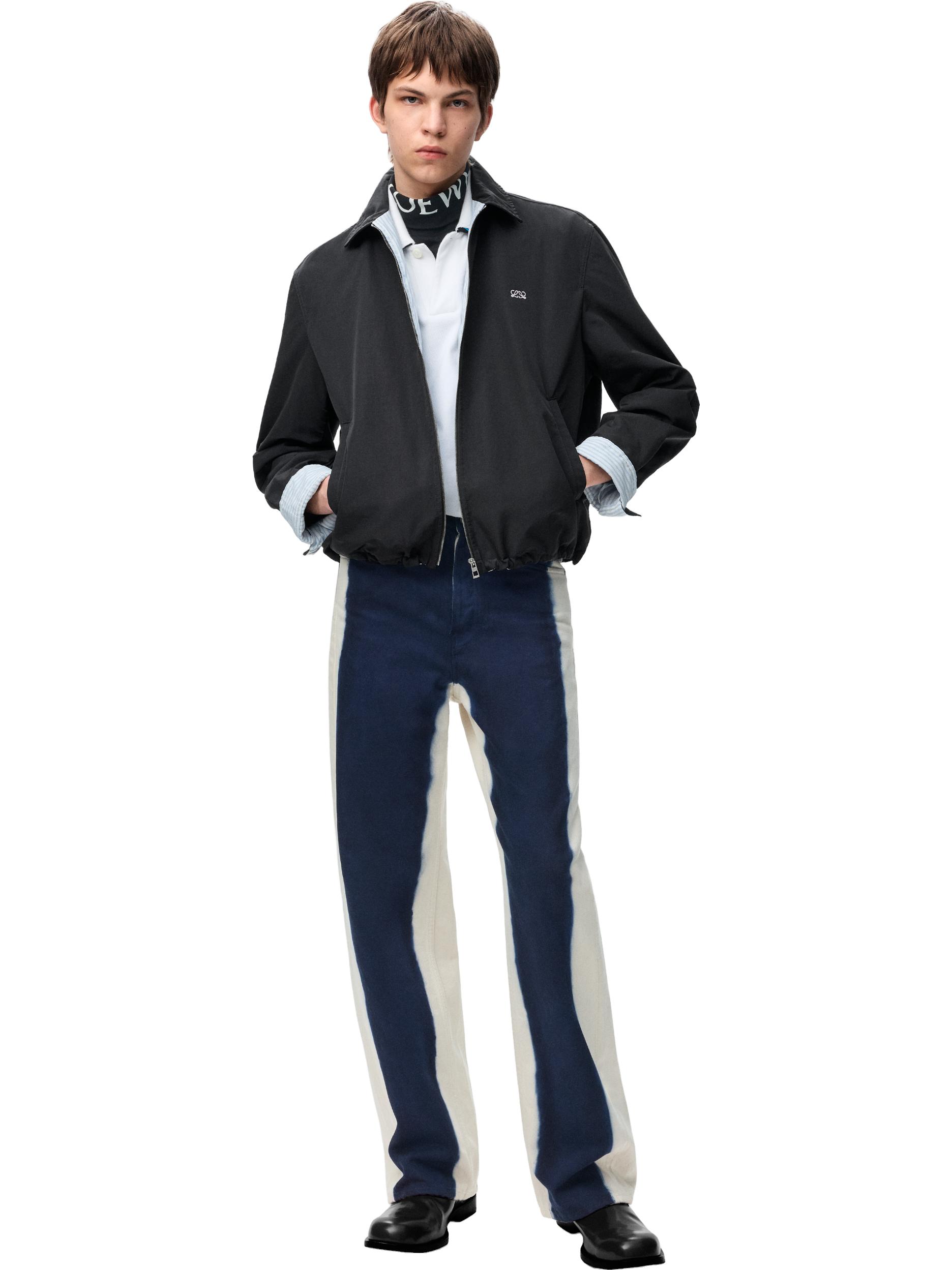LOEWE LOEWE Zip-Up Jacket in Technical Cotton