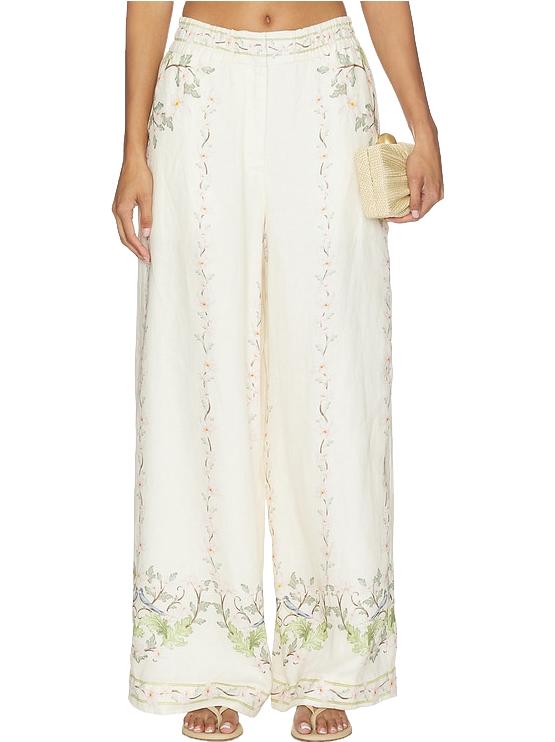 ZIMMERMANN Zimmermann Embroidered Cotton Shirt