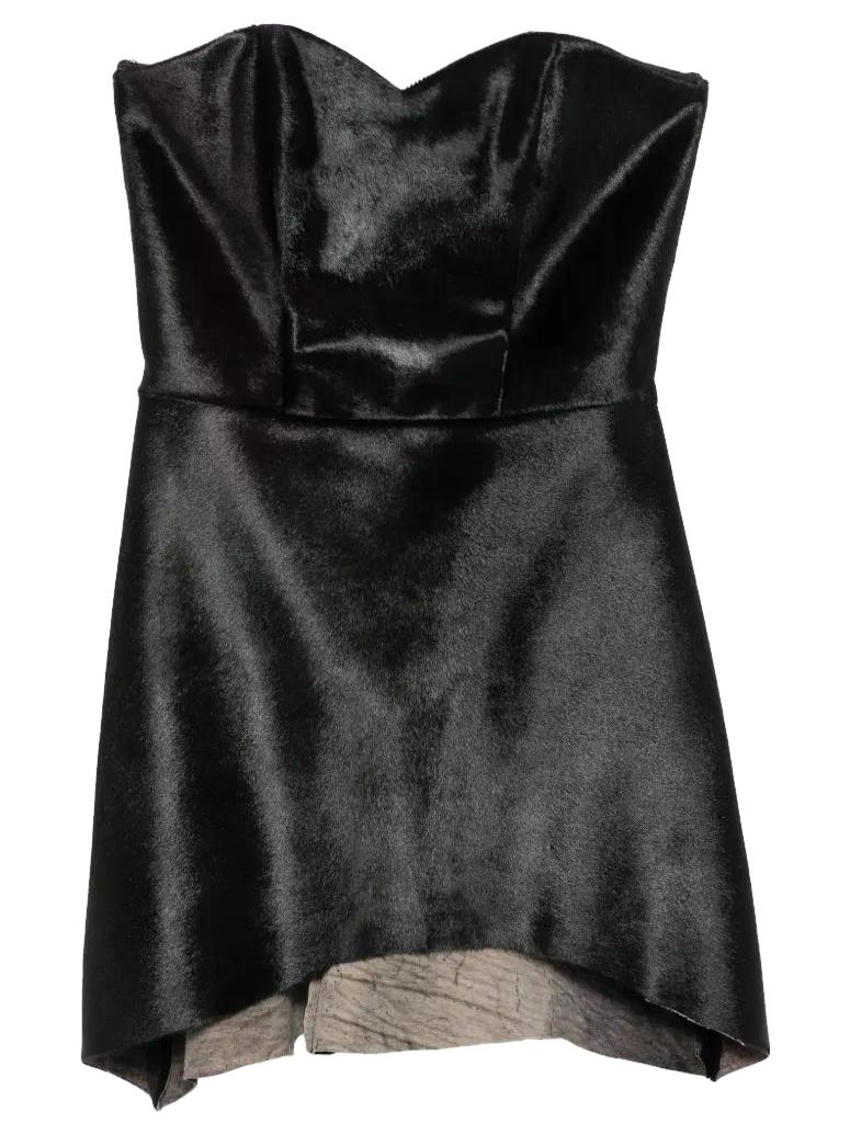 VESTIAIRE D'UN OISEAU LIBRE Strapless Mini Dress
