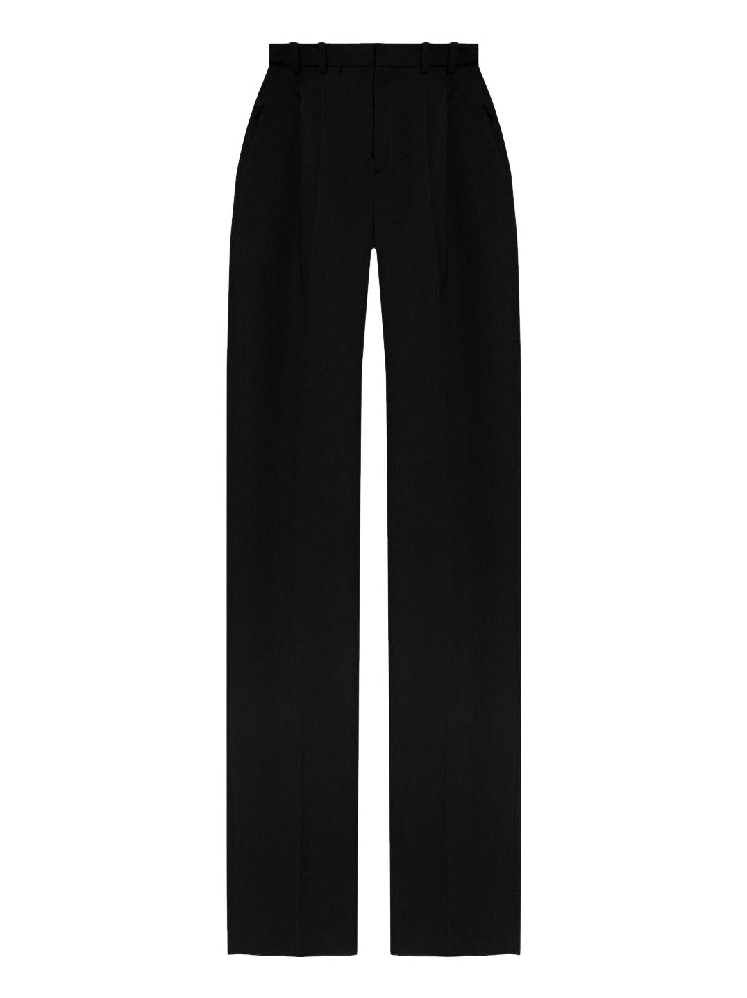 SAINT LAURENT SAINT LAURENT Wool Wide-Leg Pants