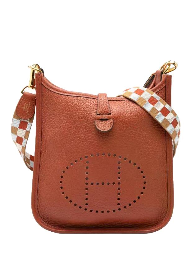 HERMÈS Hermès 2022 Clemence Evelyne 16 Amazone Crossbody Bag