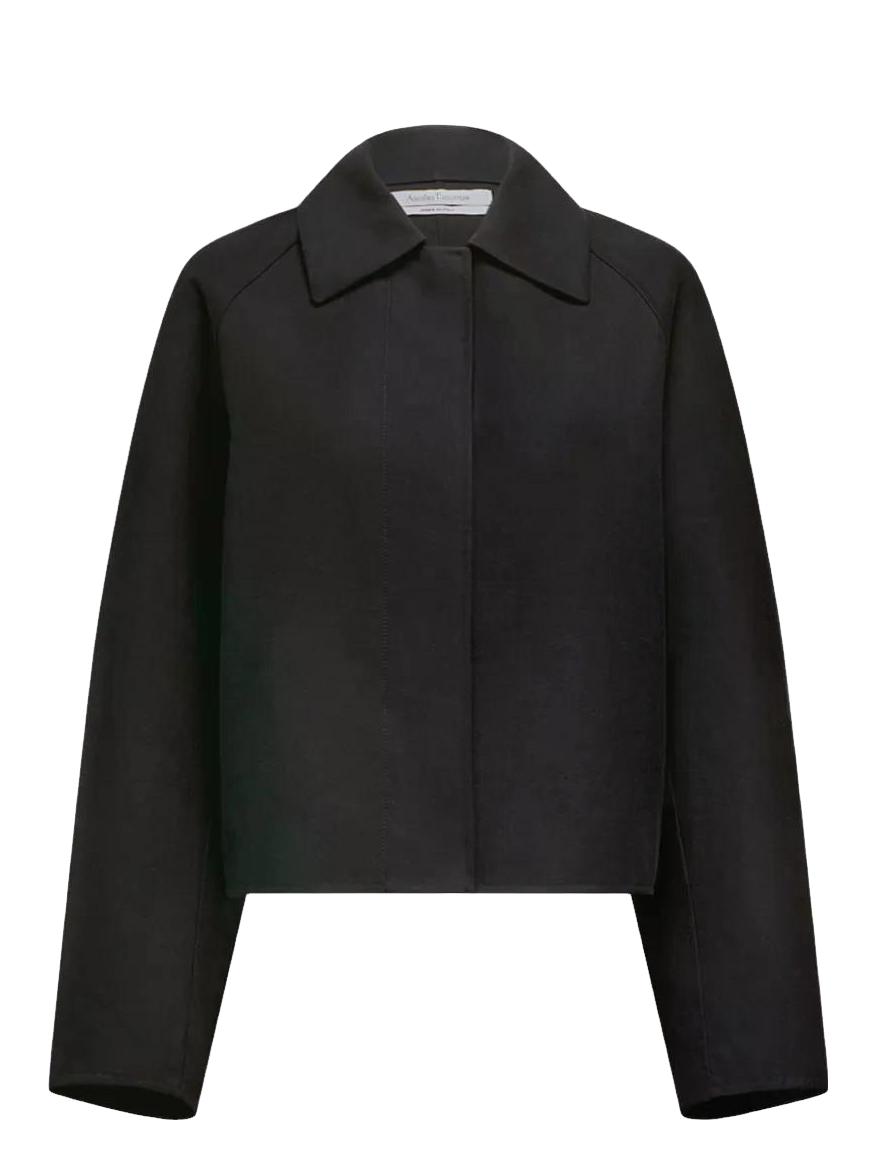 ANOTHER TOMORROW Another Tomorrow Raglan Sleeve Back-Flap Jacket