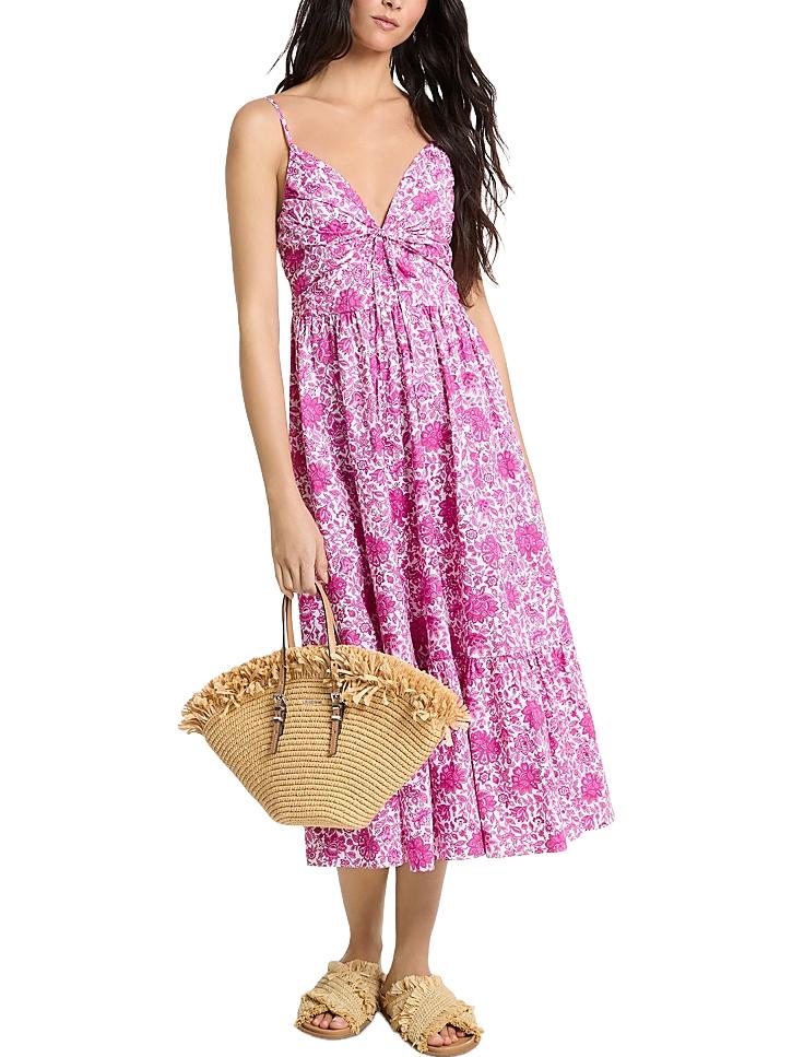 MICHAEL KORS Michael Kors Floral Midi Dress