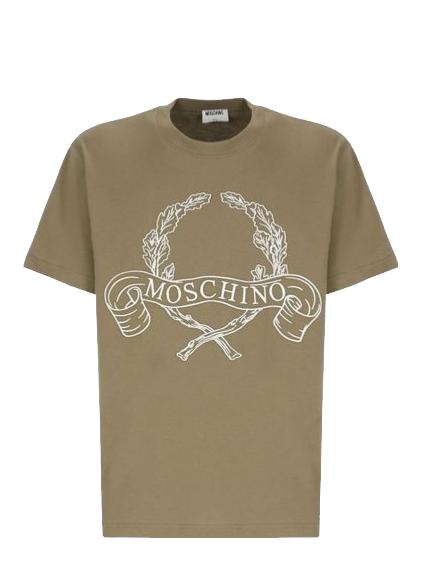 MOSCHINO Moschino Logo Printed Crewneck T-Shirt