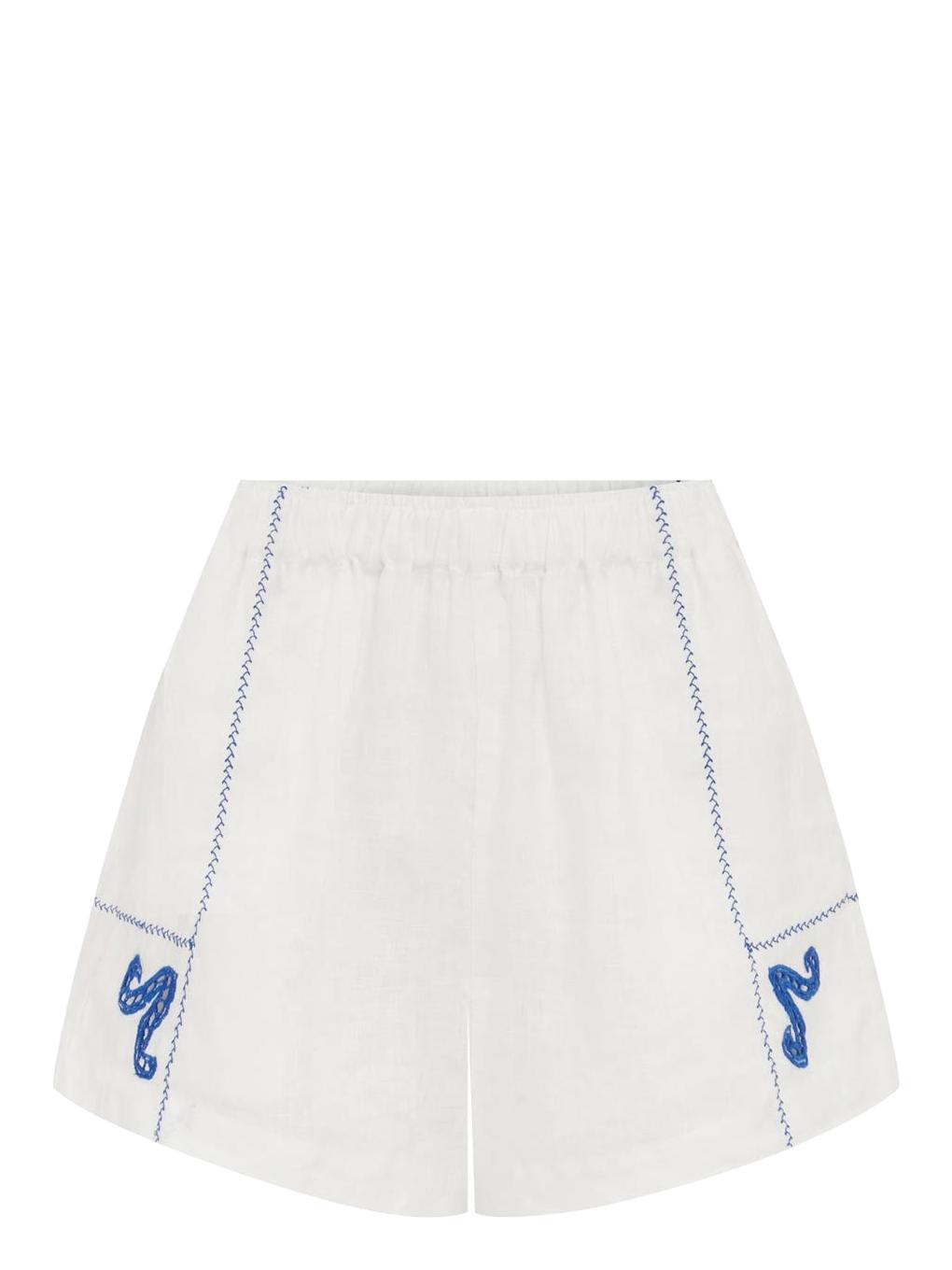 ROWIE ROWIE The Label Aries Linen Shorts