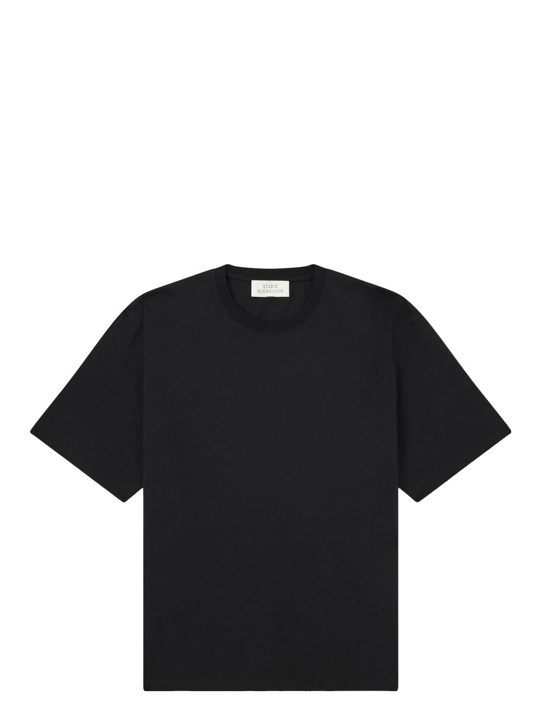 STUDIO NICHOLSON Studio Nicholson - Bric Cotton-Jersey T-Shirt - Men - Black - S