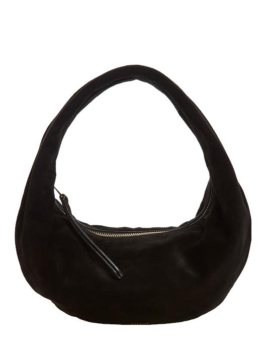 KHAITE Khaite Mini Olivia Suede Hobo Bag