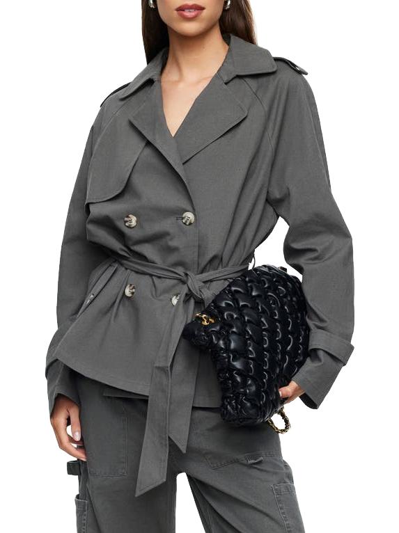 LIONESS LIONESS Trencherous Crop Coat