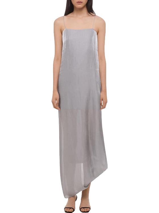 TOTÊME Totême Halterneck Flared Midi Dress