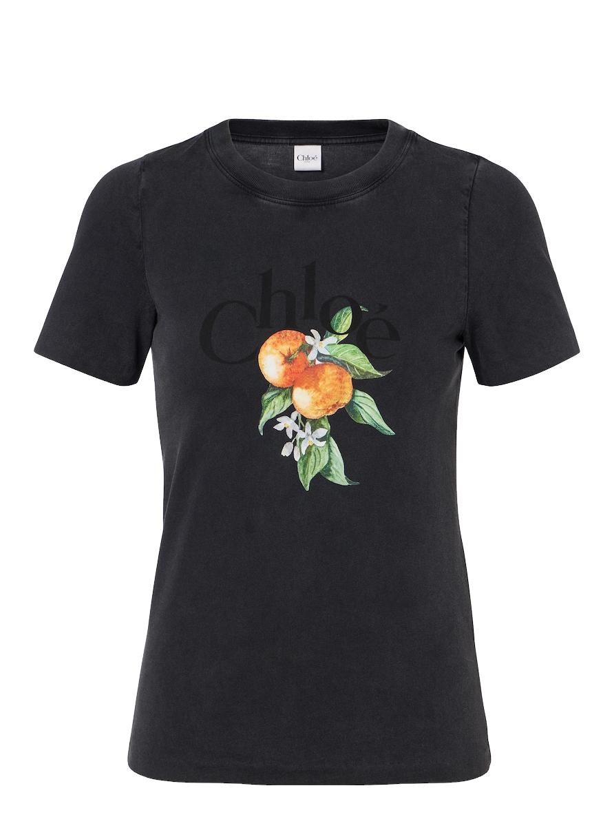CHLOÉ Chloé Printed Cotton T-Shirt
