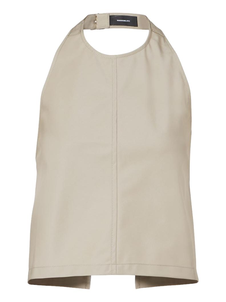WARDROBE.NYC Wardrobe.NYC Halterneck Cotton-Blend Top