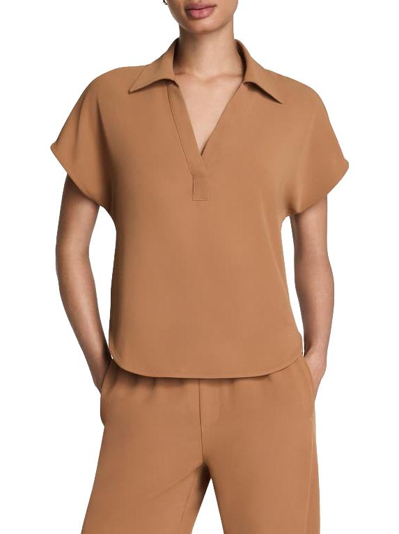 SPANX SPANX® Oversize Short Sleeve Collared Shirt