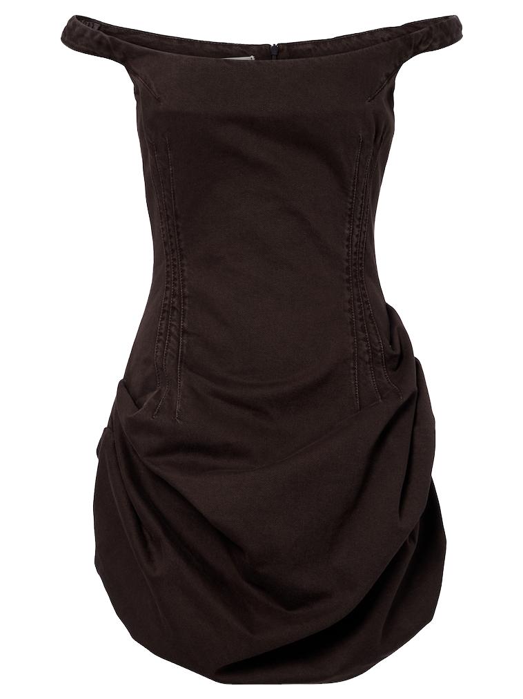 EDIKTED EDIKTED callie drop waist pleated minidress