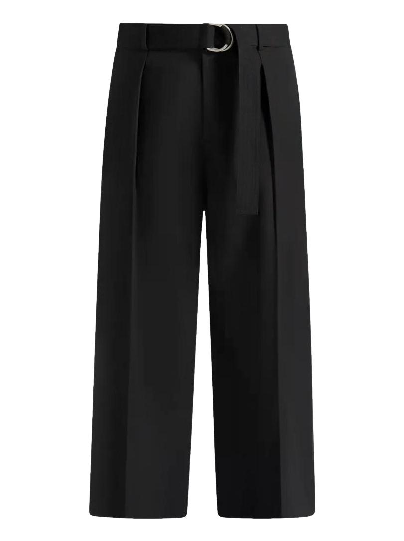 MANIÈRE DE VOIR Belted Wide-Leg Trousers