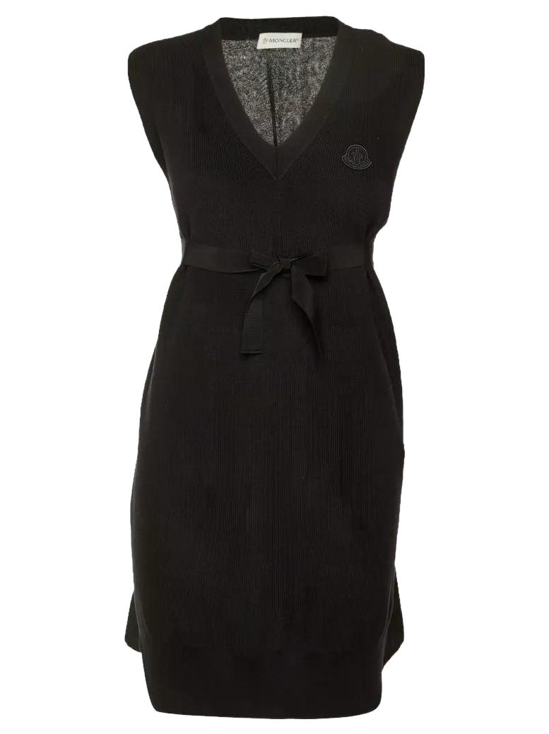 EMPORIO ARMANI Emporio Armani V-Neck Sleeveless Dress