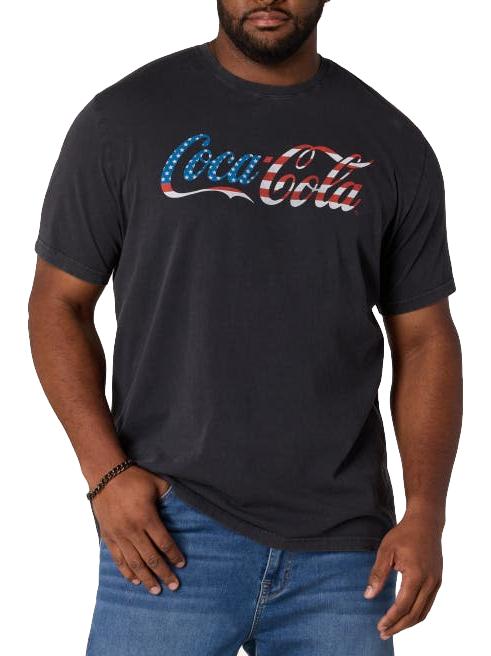 LUCKY BRAND big & tall coca cola graphic tee