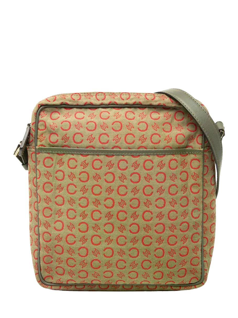 CELINE Celine Macadam Canvas Crossbody Bag