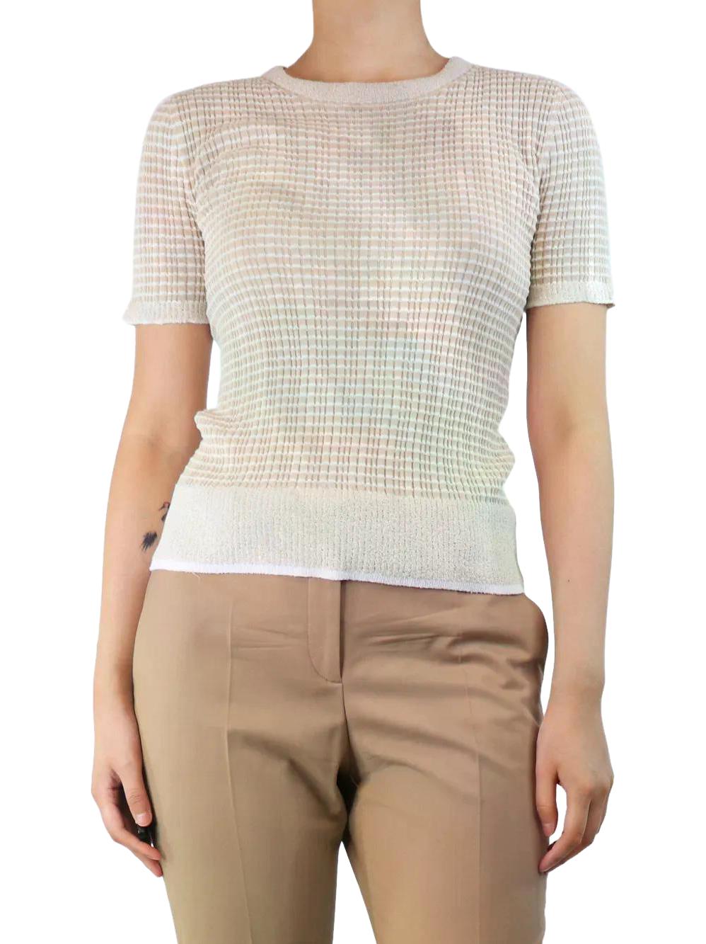 RAG & BONE Striped Rib-Knit Top