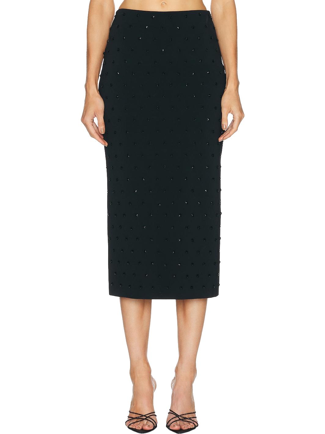 CAROLINA HERRERA Carolina Herrera Embellished Midi Pencil Skirt